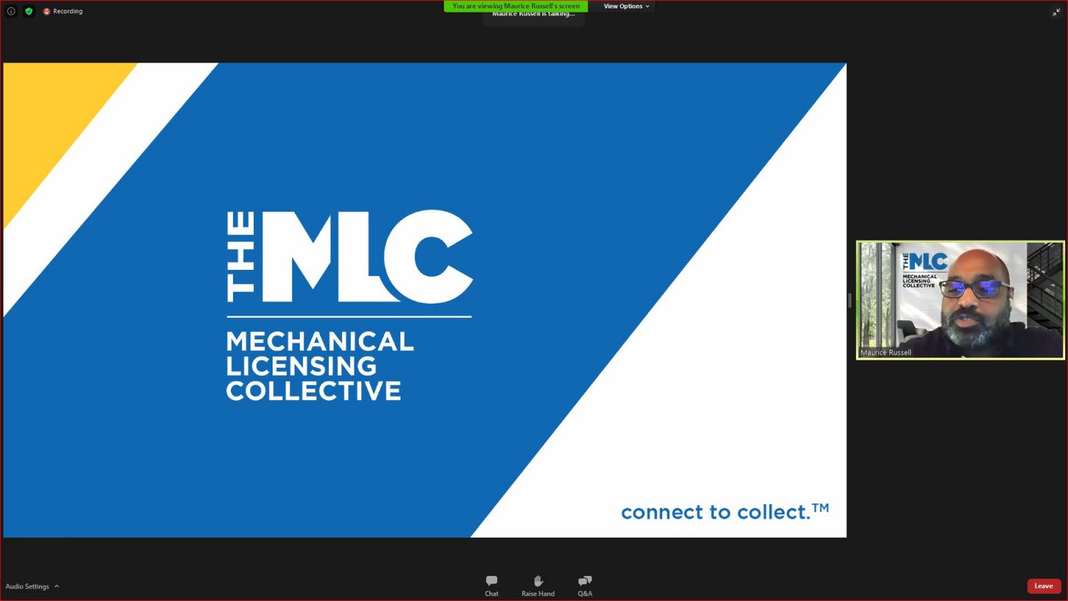 All About The Mechanical Licensing Collective (The MLC) – 11/17/20 ...